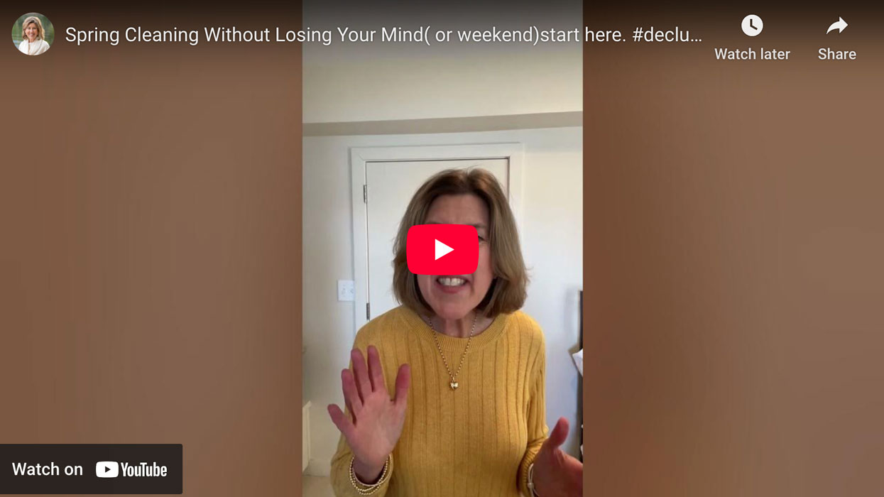 Pease & Libby Realtors - Spring Cleaning Without Losing Your Mind