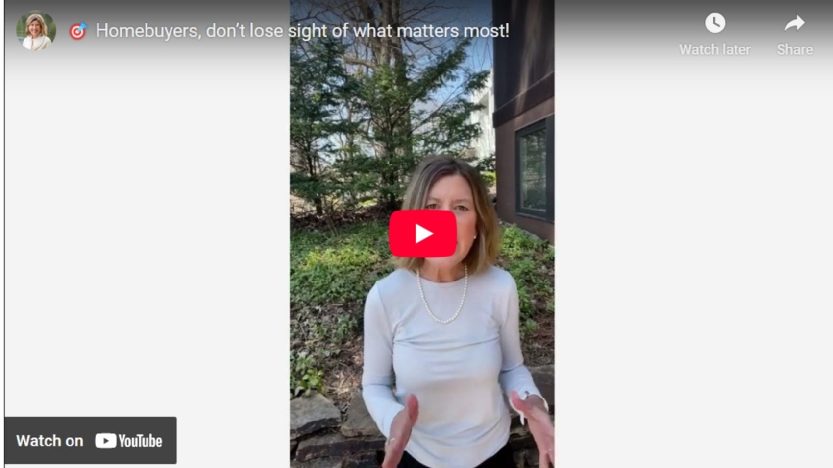 Pease & Libby Realtors - Homebuyers, don’t lose sight of what matters most!